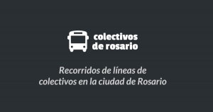 RECORRIDO LINEA 115 ÚNICO – Colectivos de Rosario